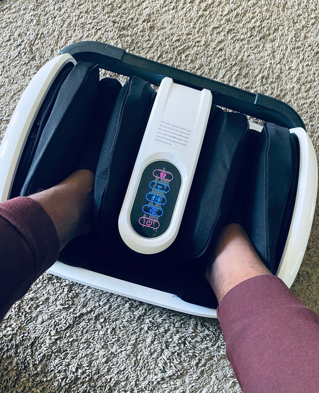 Cloud Massage Shiatsu Foot Massager Review: A Luxury Massager Worth the ...
