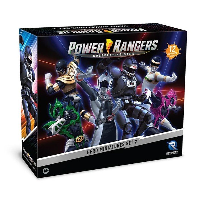 Renegade Game Studios Power Rangers: The Complete Roleplaying, Board ...