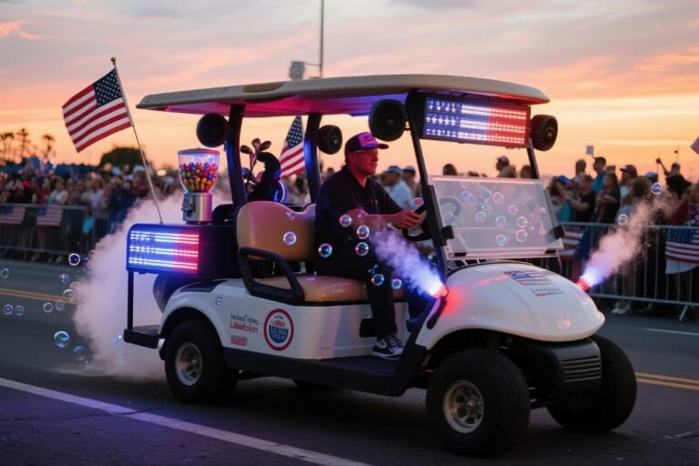4th of July Golf Cart Parade Ideas That Bring Patriotic Fun to Your ...