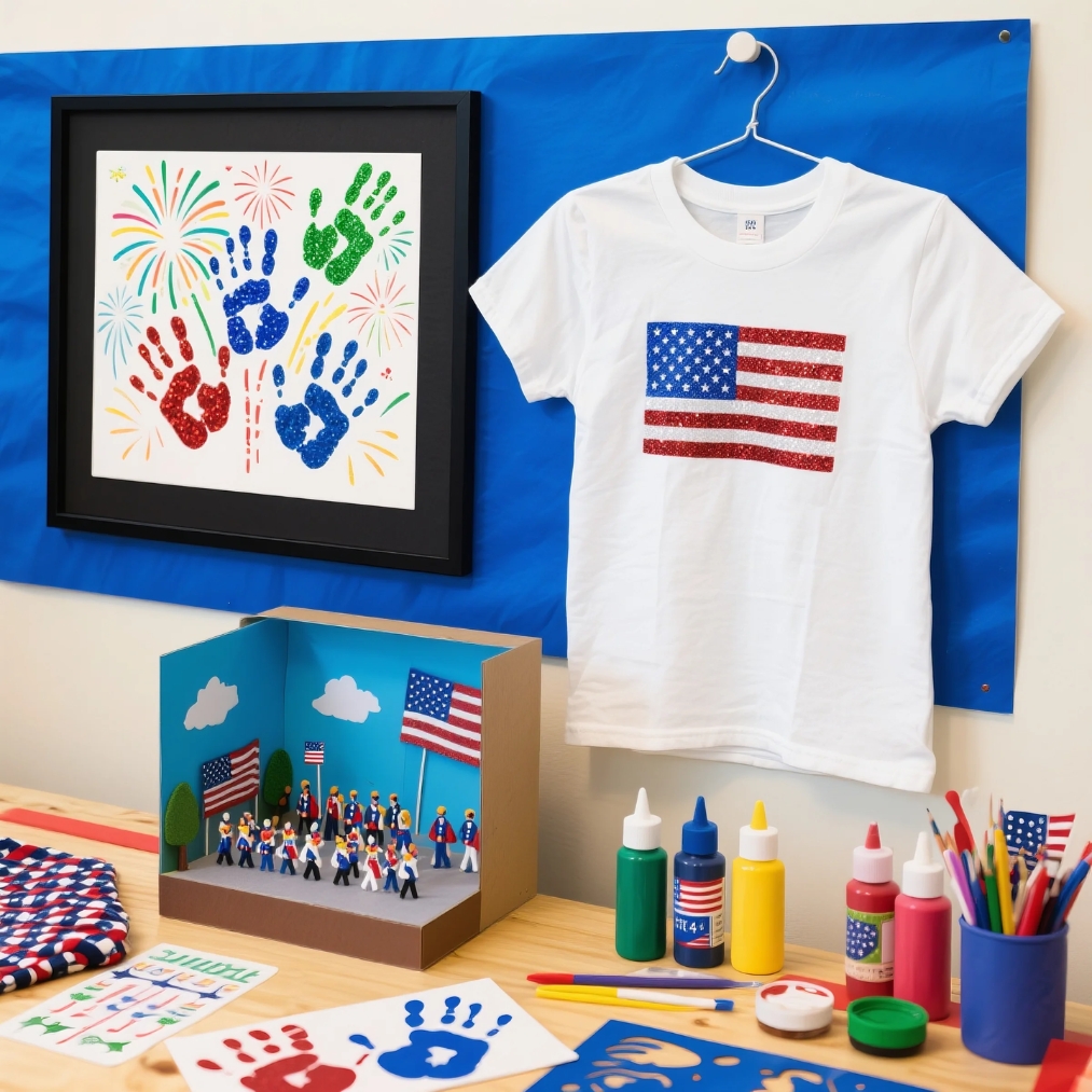 4th of July Handprint Craft Collection: From Simple Flags to Stunning ...