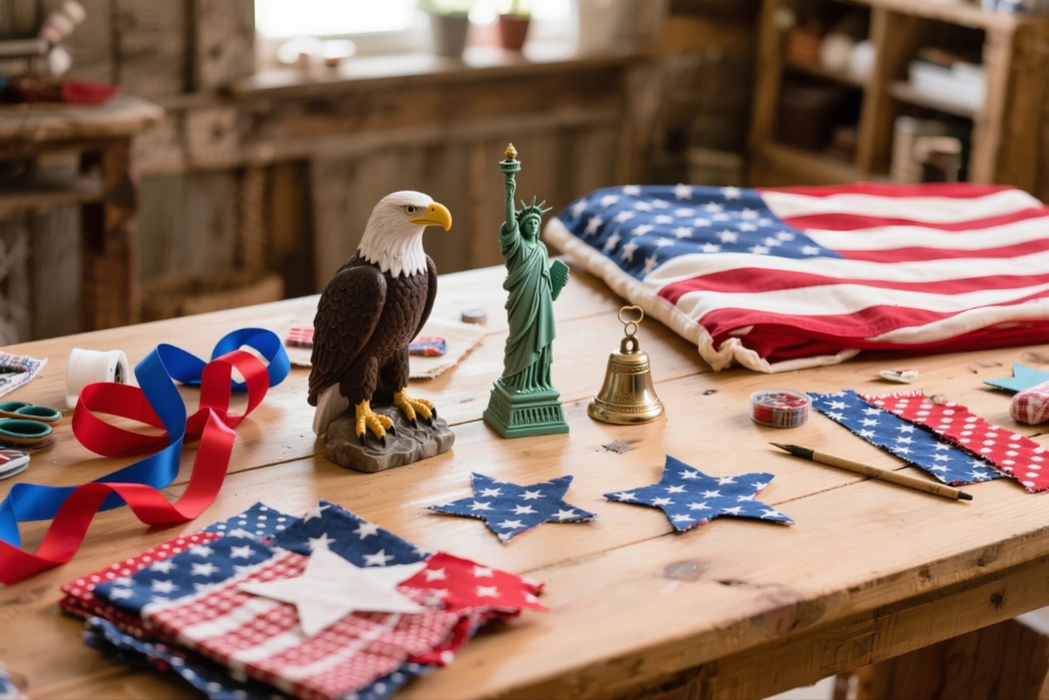 Patriotic Crafts for Adults: DIY Home Decor, Wearables, and Gifts for ...