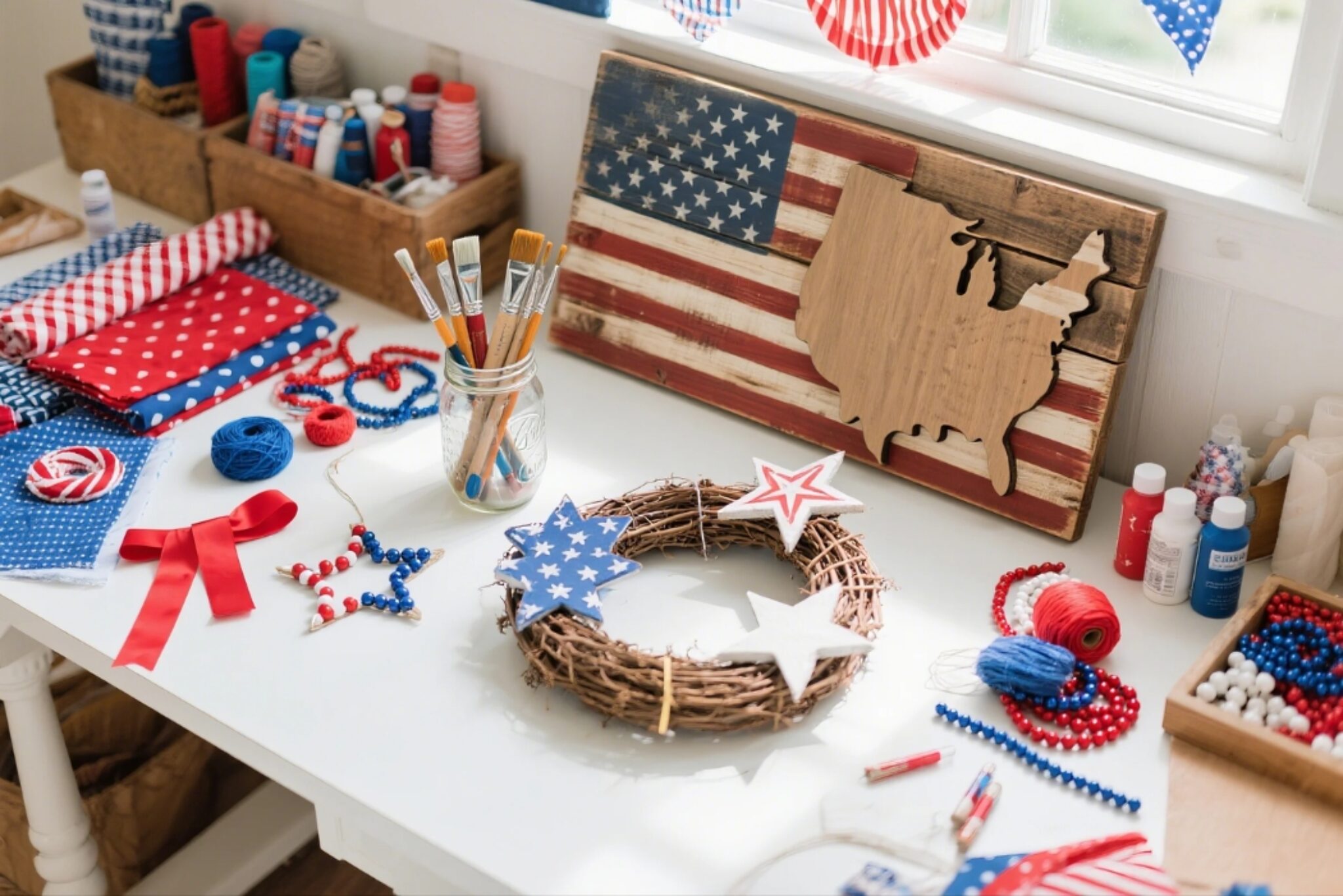 Patriotic Crafts for Adults: DIY Home Decor, Wearables, and Gifts for ...
